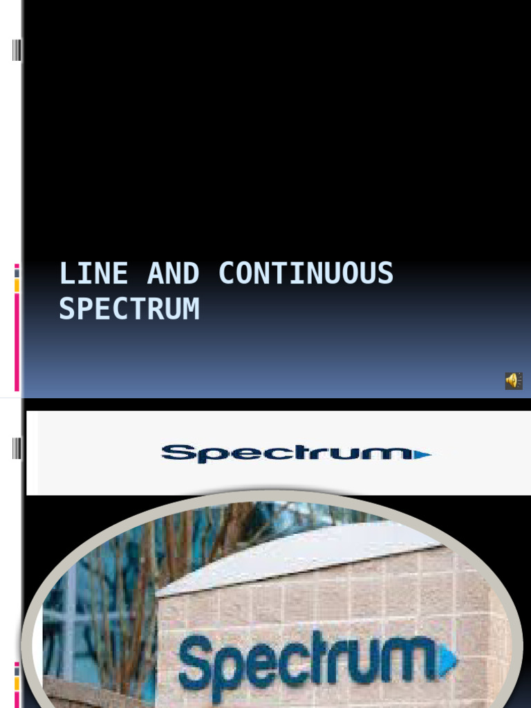 Line and Continuous Spectrum | PDF | Science & Mathematics | History