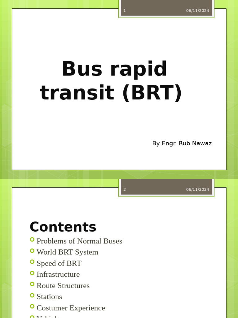 BRT 221001064126 17cd6ffa | PDF | Public Transport | Bus Transport