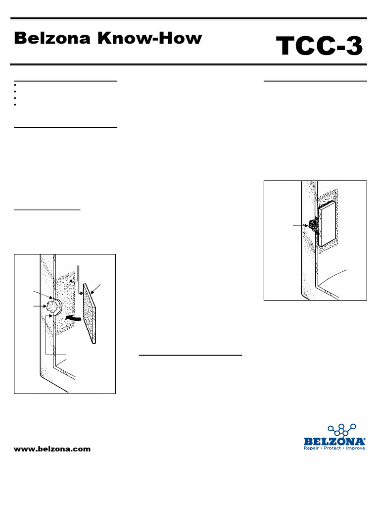 Tcc-3 - For Repairing and Renewing Damaged Linings | PDF | Abrasive ...