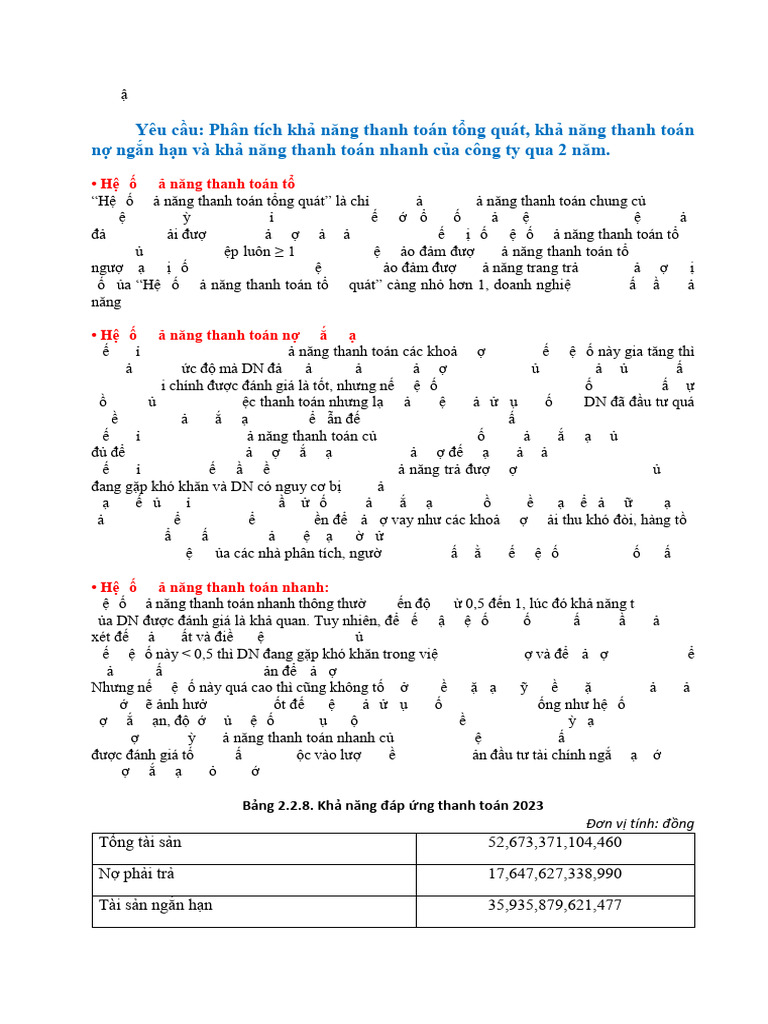 Bài Tập BCTC | PDF