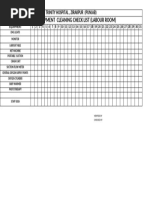 PHC National Quality Assurance Checklist | PDF | Health Care
