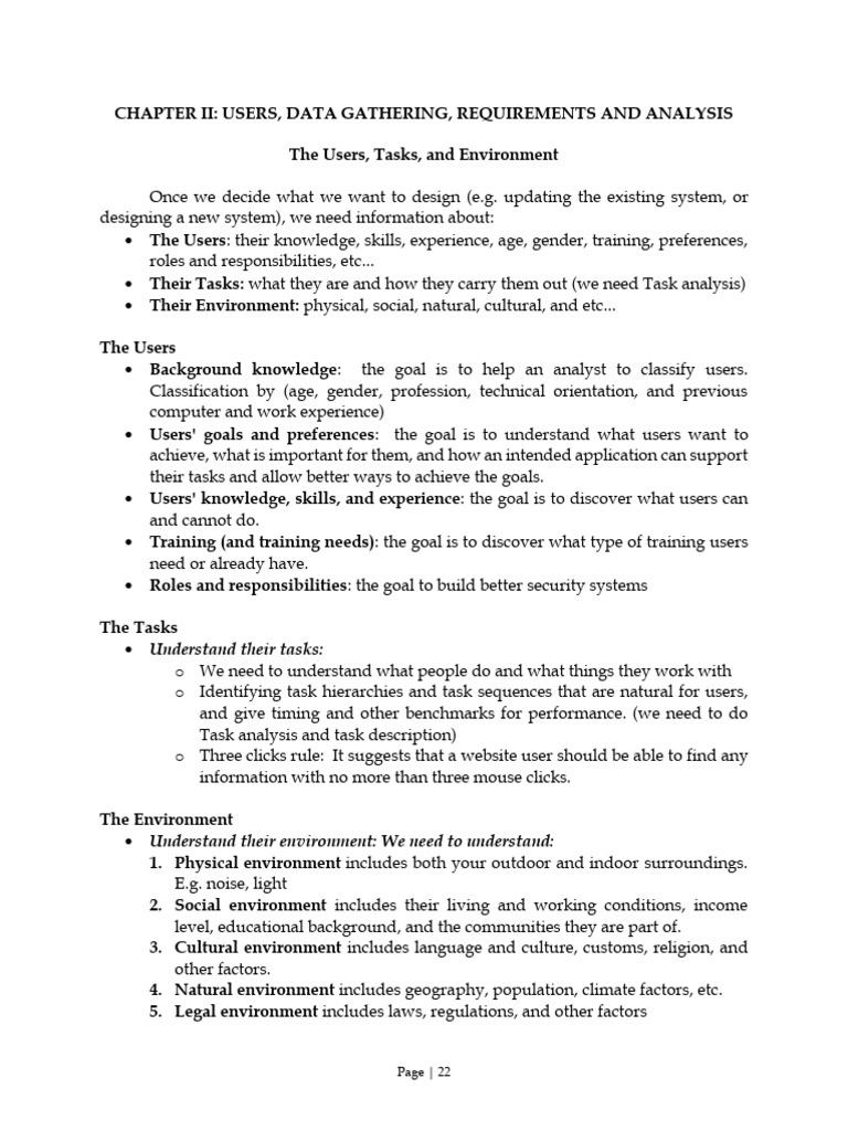 SY2324 1S HCI MIDTERM Chapter 2 | PDF | Use Case | Qualitative Research