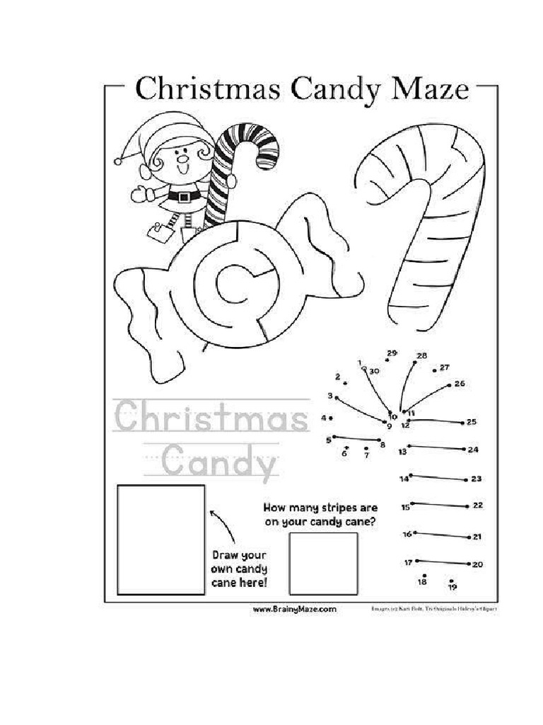 Christmas Candy Maze | PDF