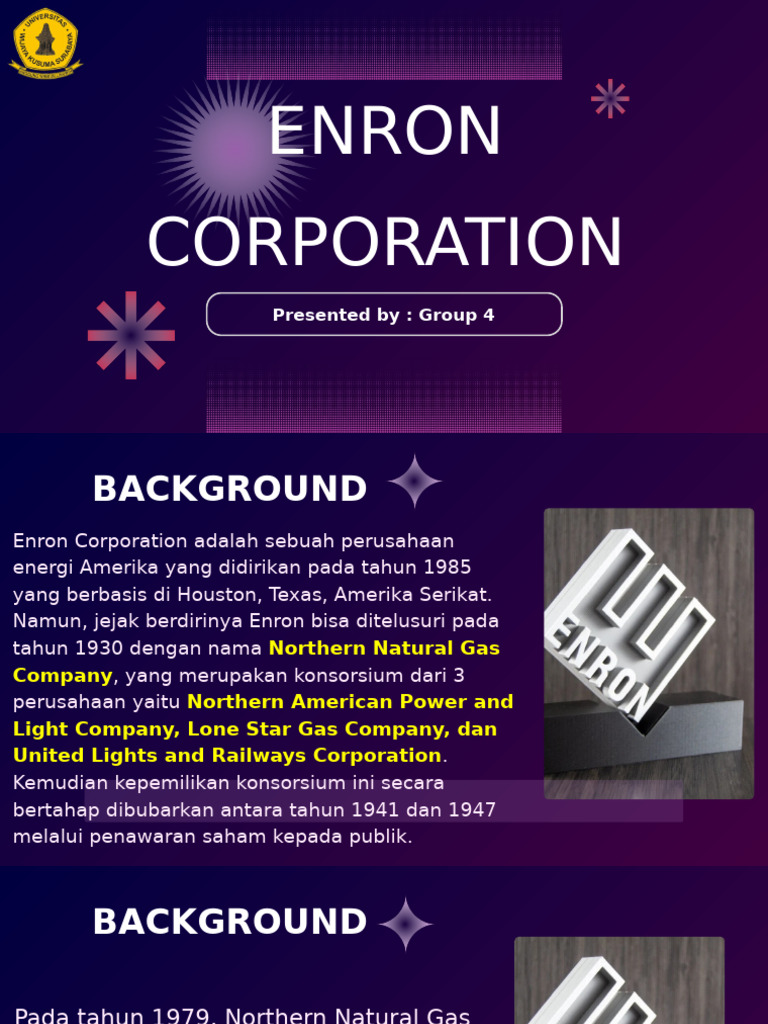 Presentasi Enron | PDF