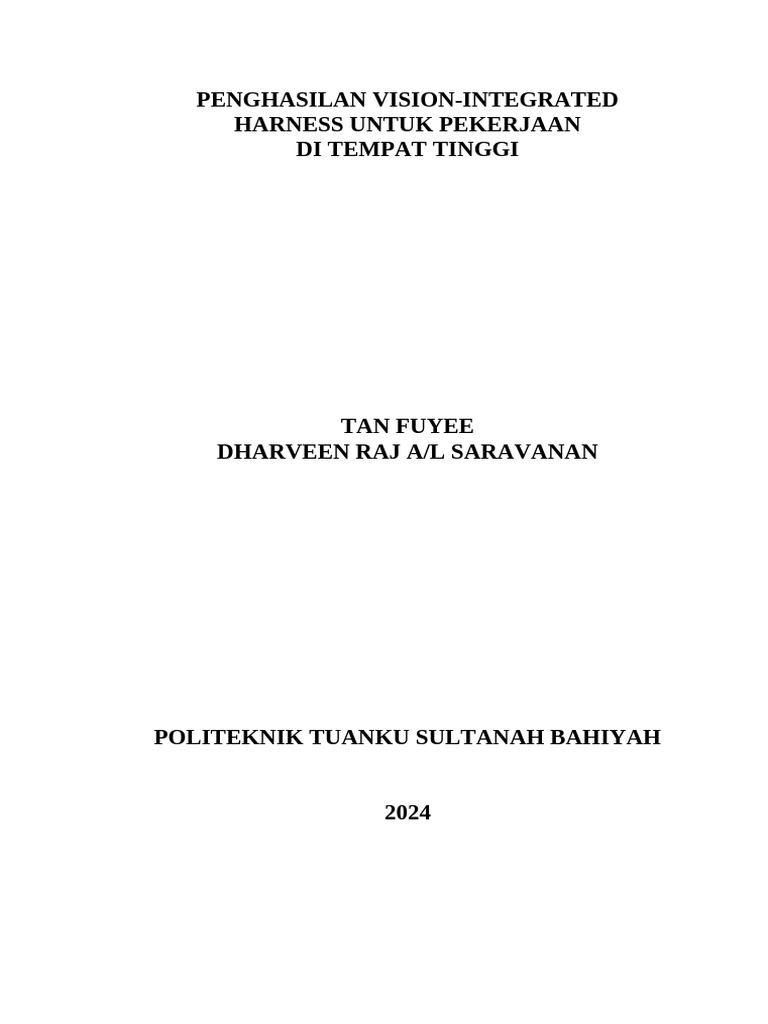 Full Report Fyp2 Draft 1 Corrected | PDF