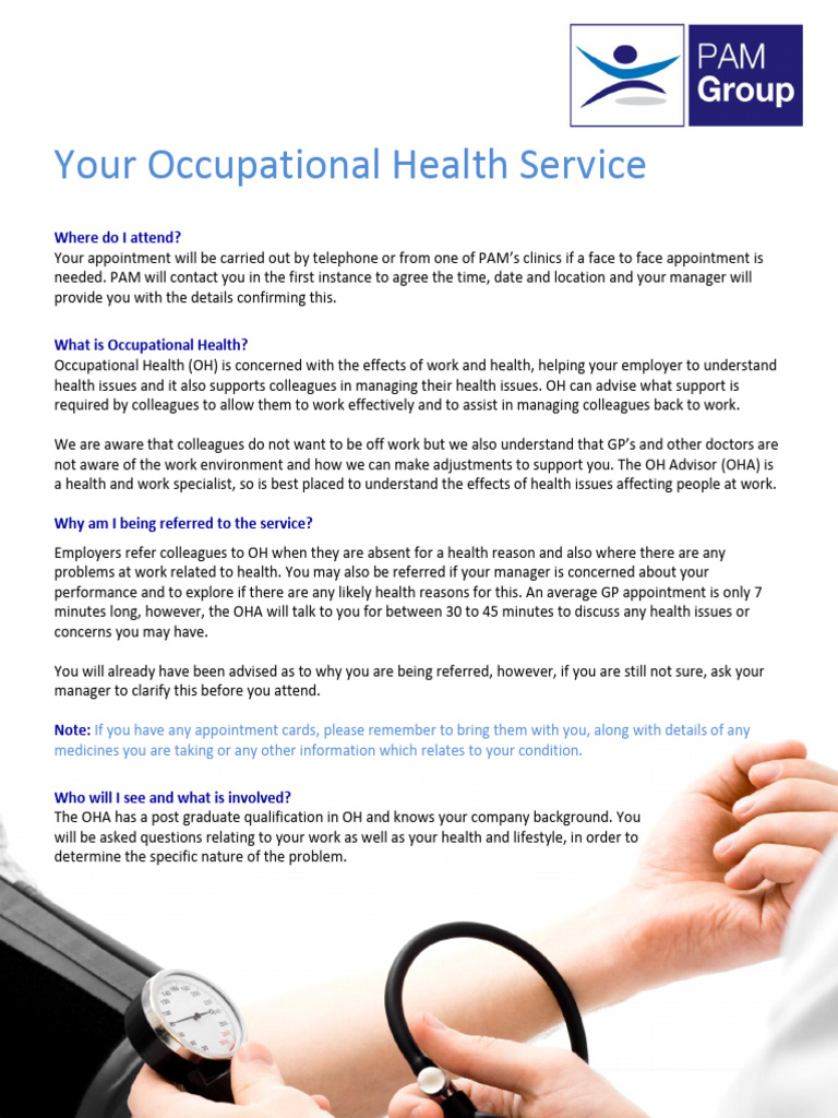Occupational Health FAQ For Employees | PDF | Occupational Safety And ...