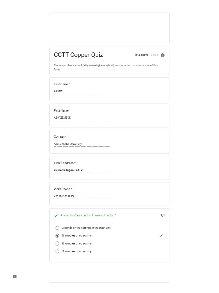 CCTT Copper Quiz | PDF | Electronics | Electrical Engineering