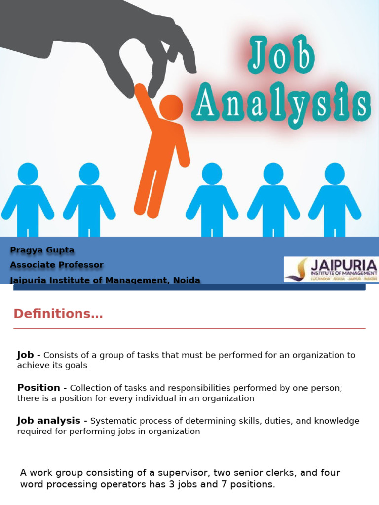 TA2 Job Analysis | PDF | Business | Industrial And Organizational Psychology