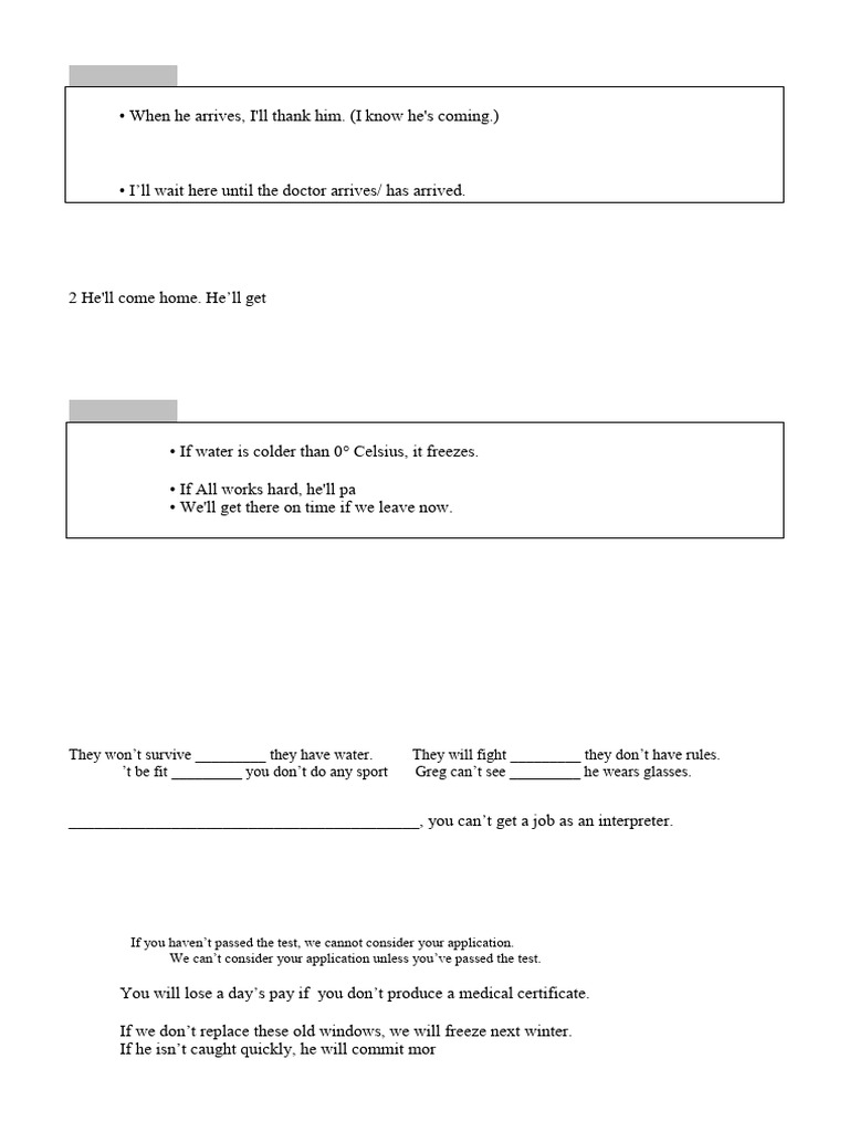 5B 1st2nd Conditional | PDF
