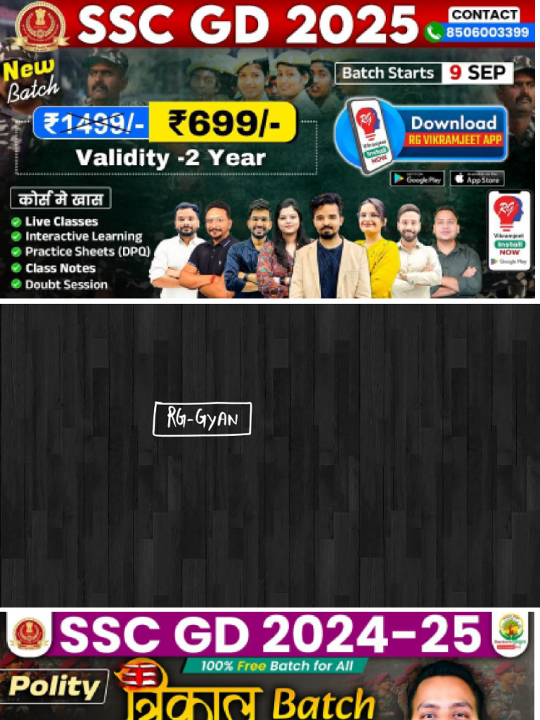 Fundamental Rights Part 1 Trikal Batch ..By Sushant Sir | PDF