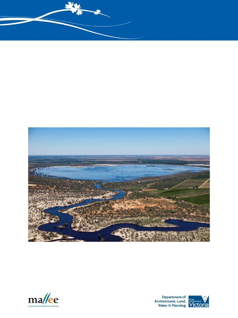 Karadoc Inlet Creek Environmental Water Management Plan | PDF ...