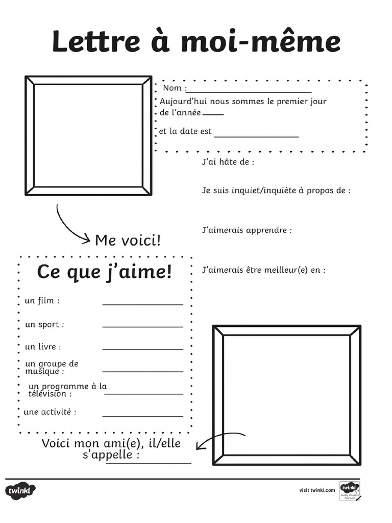 Lettre A Moi Meme | PDF
