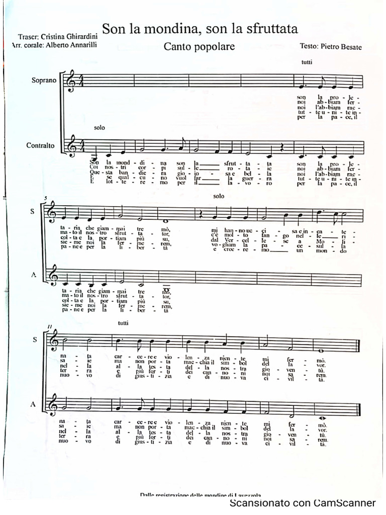 Son La Mondina | PDF