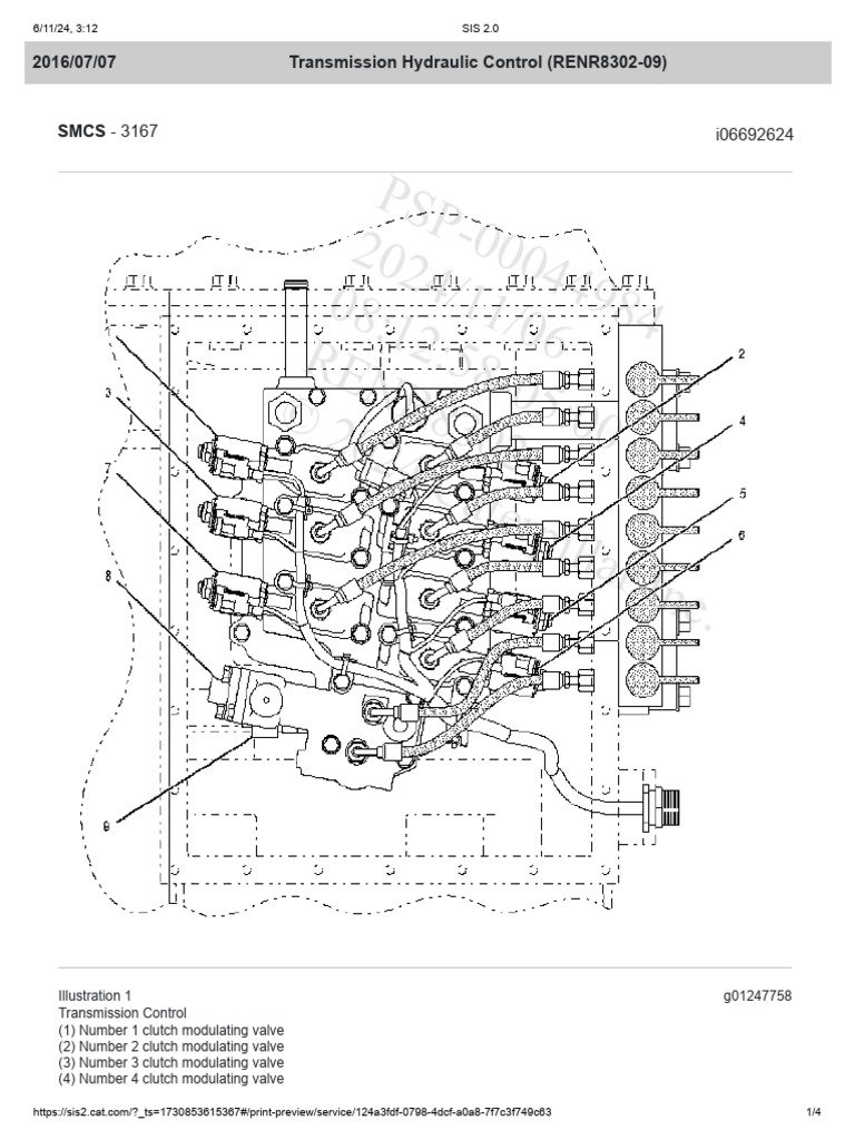 Control de Transmision 777F | PDF | Valve | Clutch