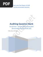 CFAP 6 Past Paper Question Bank (2020-2024) | PDF