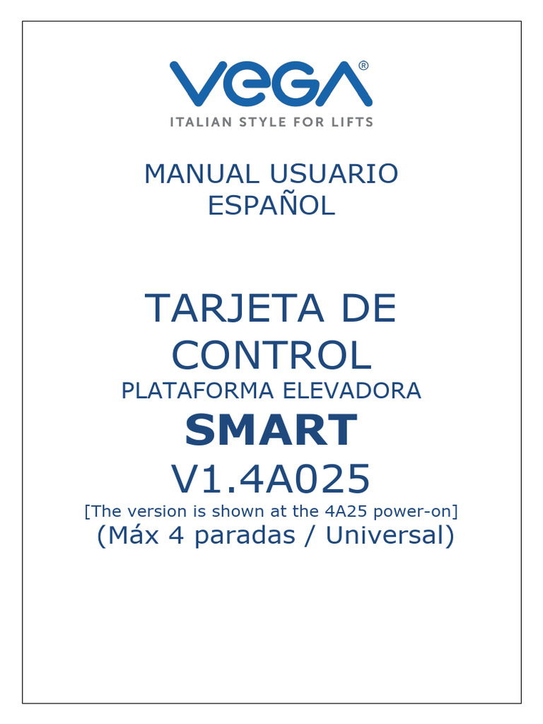 Manual de Usuario Tarjeta SMART V1.4A025 | PDF | Bienes manufacturados ...