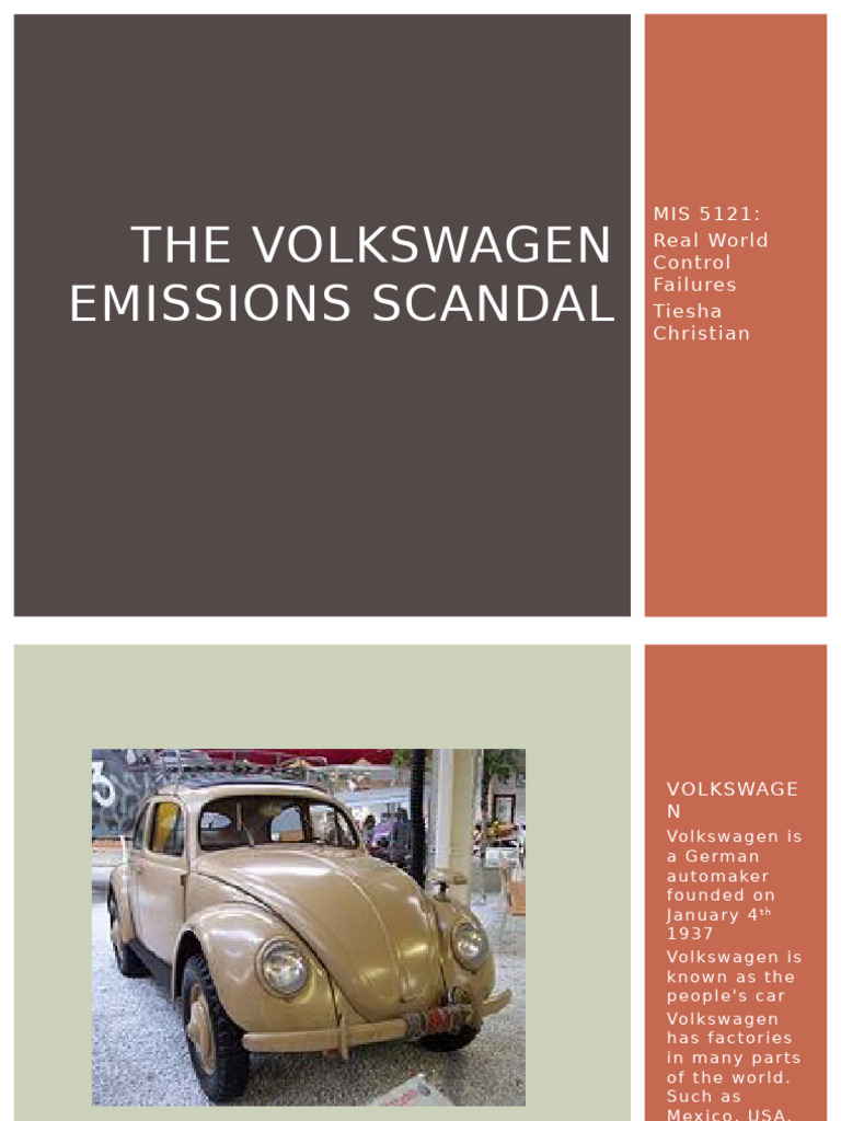 The Volkswagen Emissions Scandal | PDF