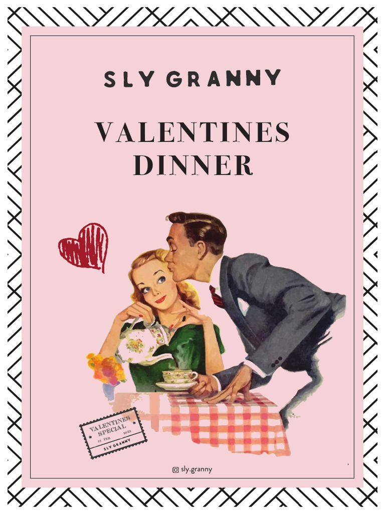 Sly Valentines Menu Indira-1 | PDF | Cooking, Food & Wine