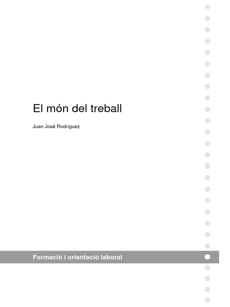 FOL. El Mon Del Treball | PDF