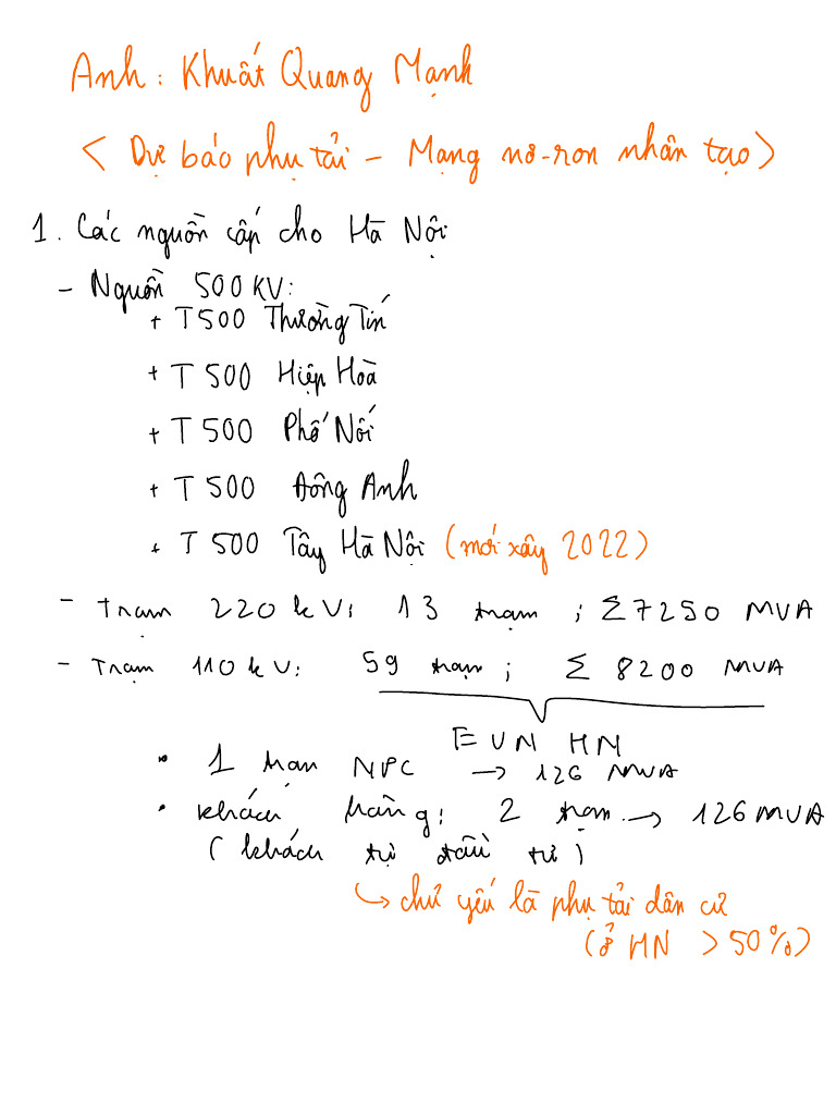 Seminar 1 - Load Forecasting | PDF
