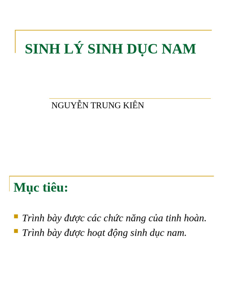 SL - 5 - Sinh D C Nam | PDF