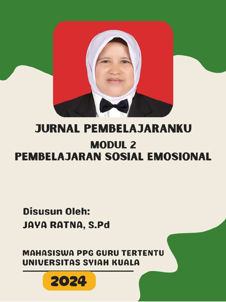 Jurnal Modul 2 Pembelajaran Sosial Emosional - Jaya Ratna | PDF | Karier & Perkembangan