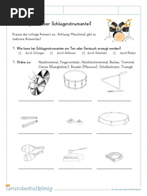 Schlaginstrumente Clipart Glyphonsymbole Für Musikinstrumente