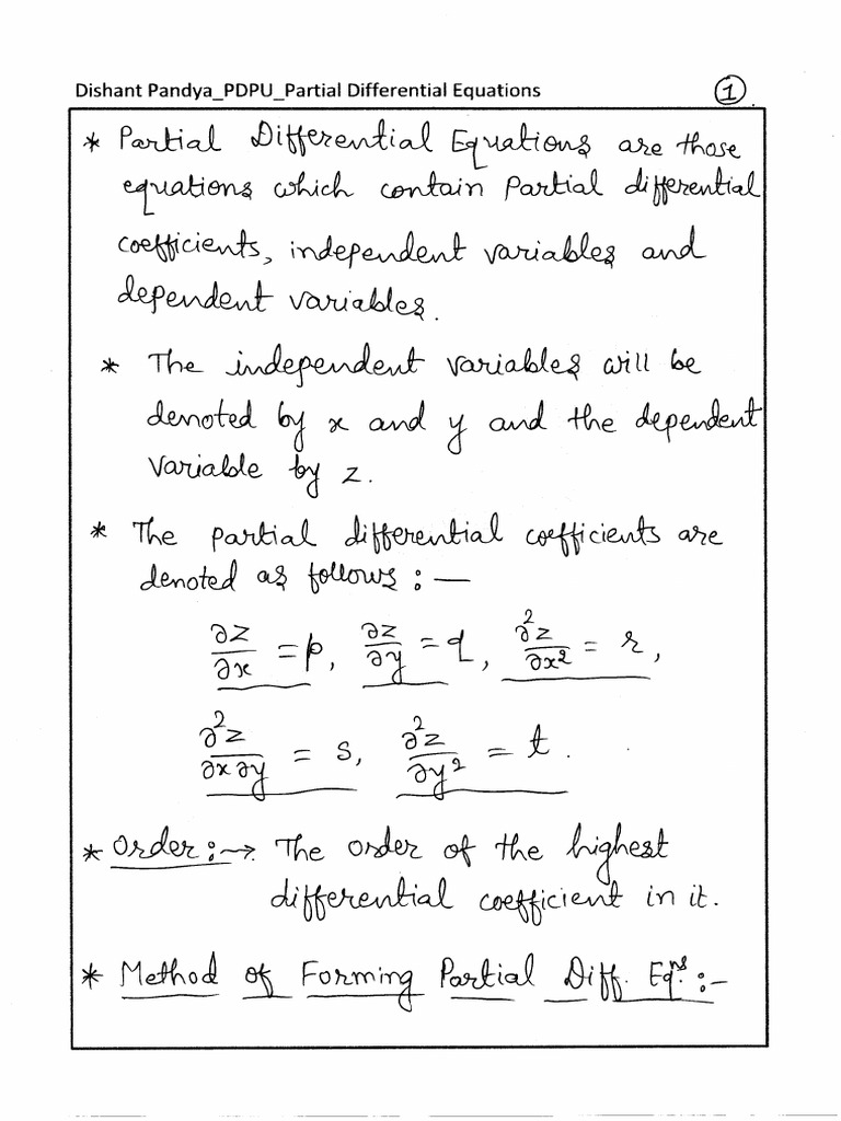 Maths 3 - Unit-3 | PDF