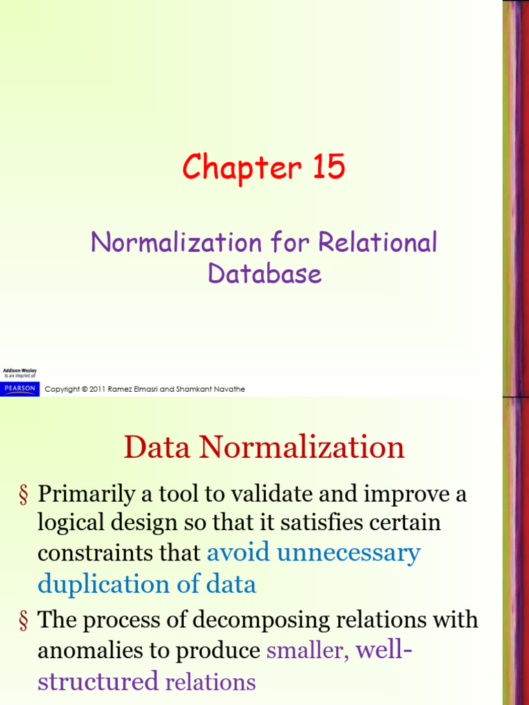 7 Normalization | PDF | Relational Model | Computer Data