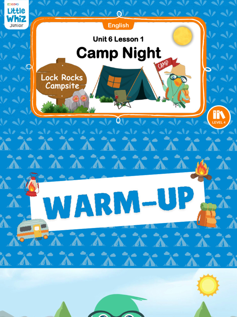Level 4 - Unit 6 - Lesson 1 - Camp Night - 2024.10.29 | PDF | Science ...