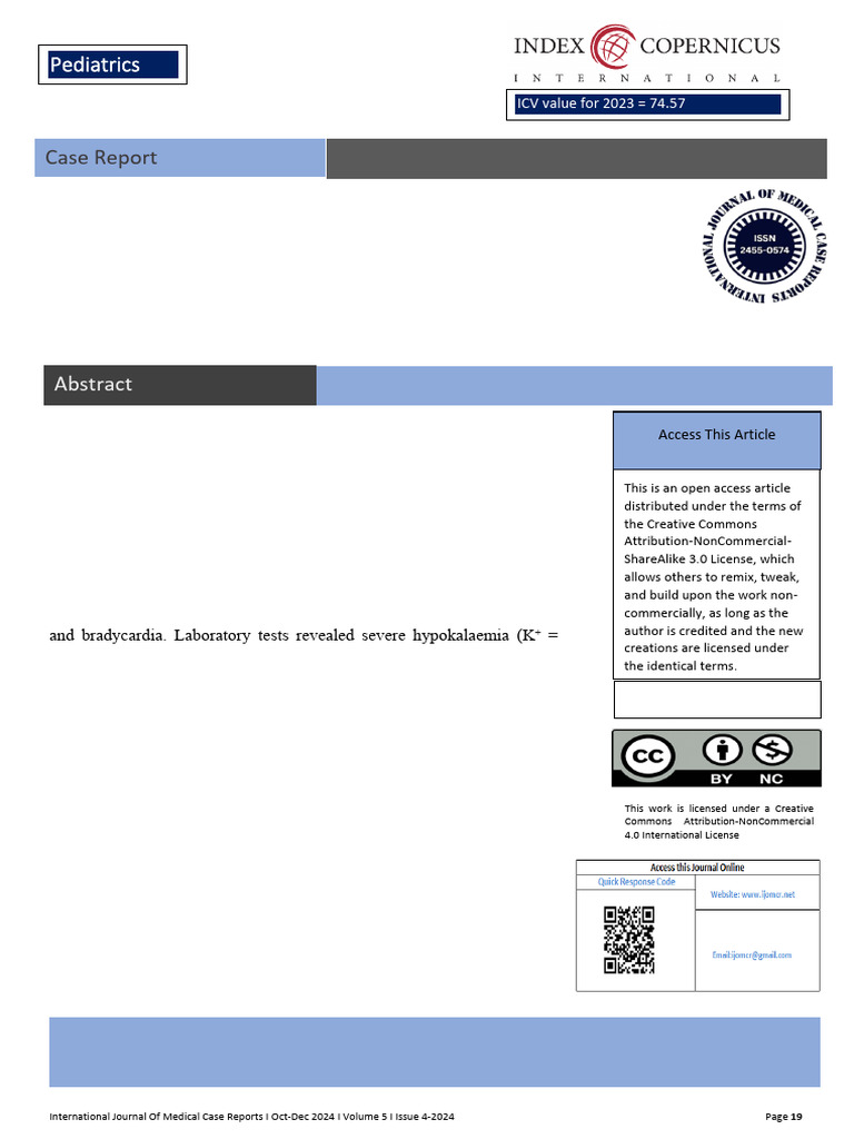 Hepatitis A and Its Complications A Case Report | PDF | Hepatitis | Liver