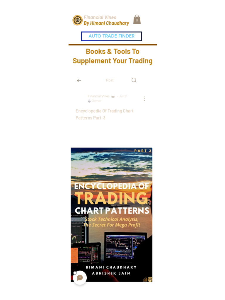 Encyclopedia of Trading Chart Patterns Part-3 | PDF