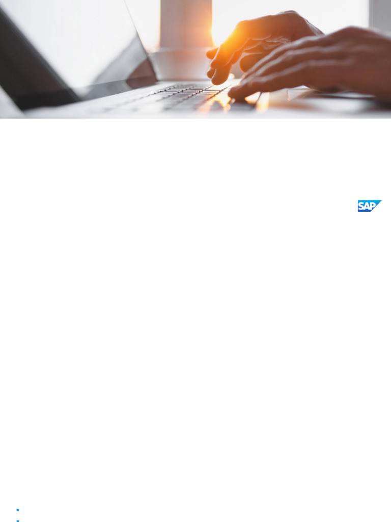SAP BTP ABAP Environment Presentation | PDF | Cloud Computing ...