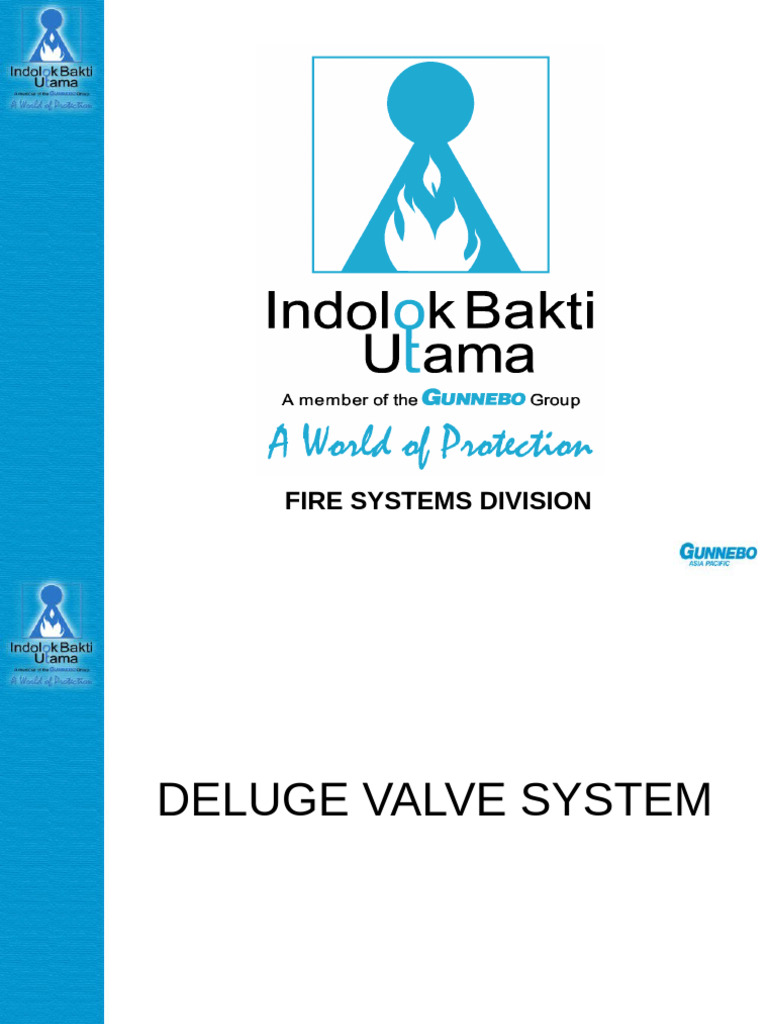 Deluge Valve | PDF | Teknologi & Rekayasa