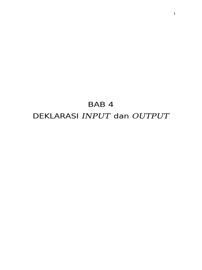 Modul Praktikum Algoritma Pemrograman Bab 4 | PDF | Komputer