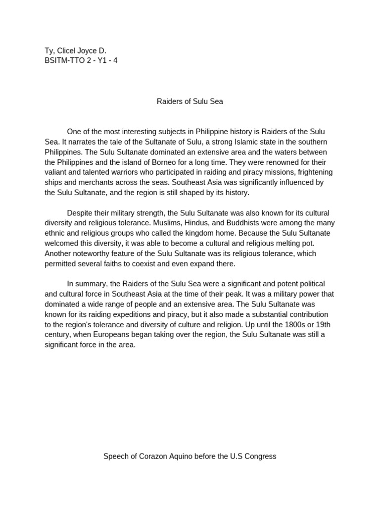 RIPH111 ACTIVITY | PDF | Philippines | Corazon Aquino