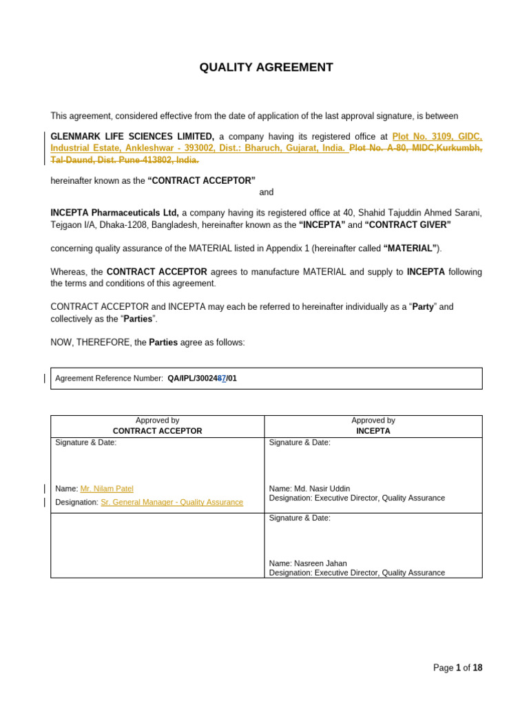 Draft_Areement | PDF | Specification (Technical Standard) | Audit