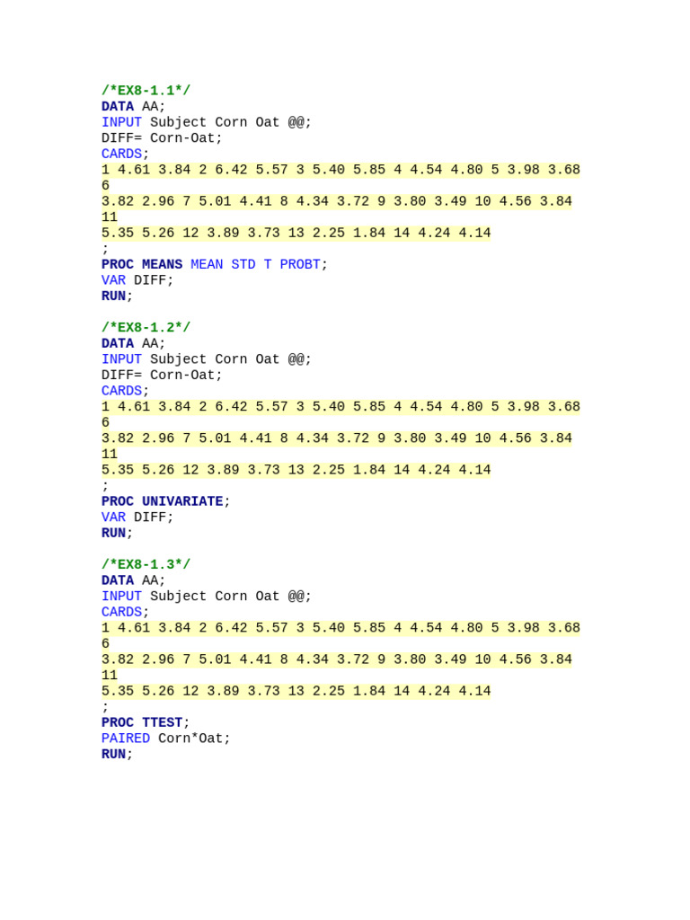 Input Cards | PDF