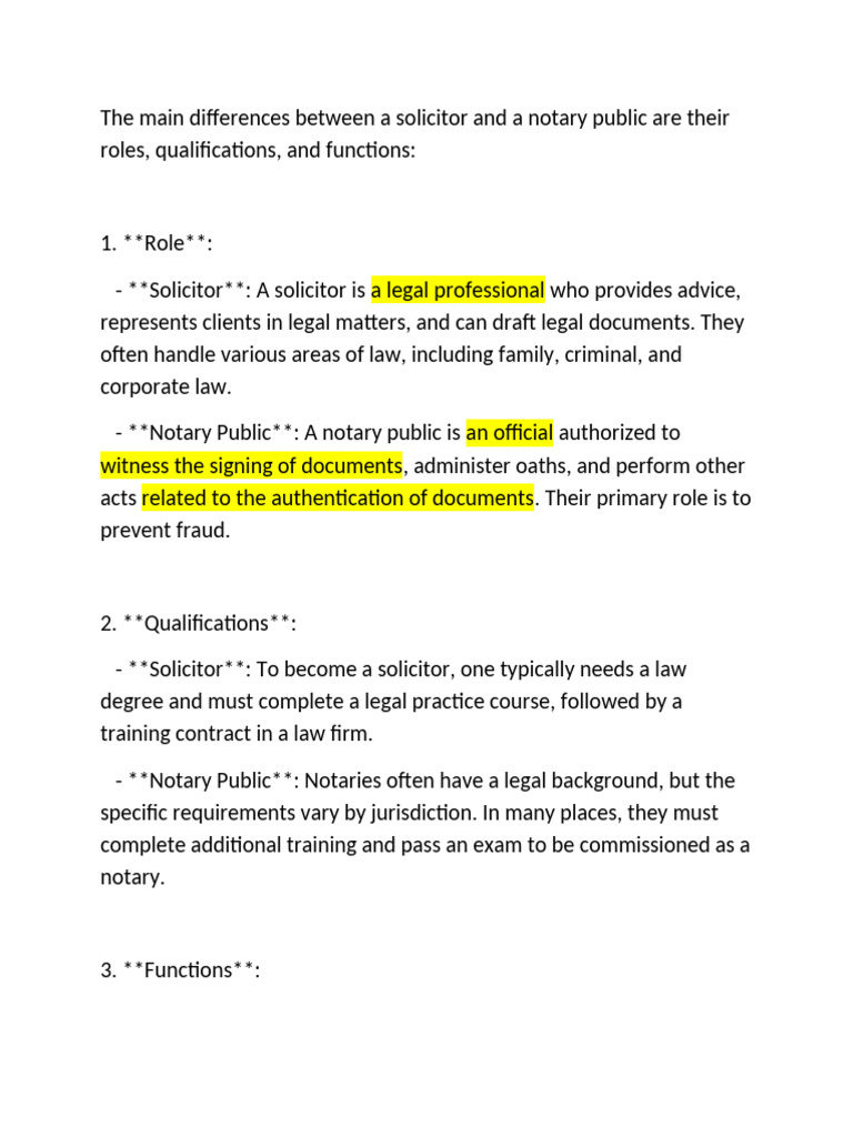 Solicitor & Notary Public | PDF