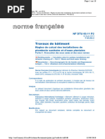 Norme NF EN 12056-3 : Évacuation gravitaire | PDF | Tuyau | Sciences de ...