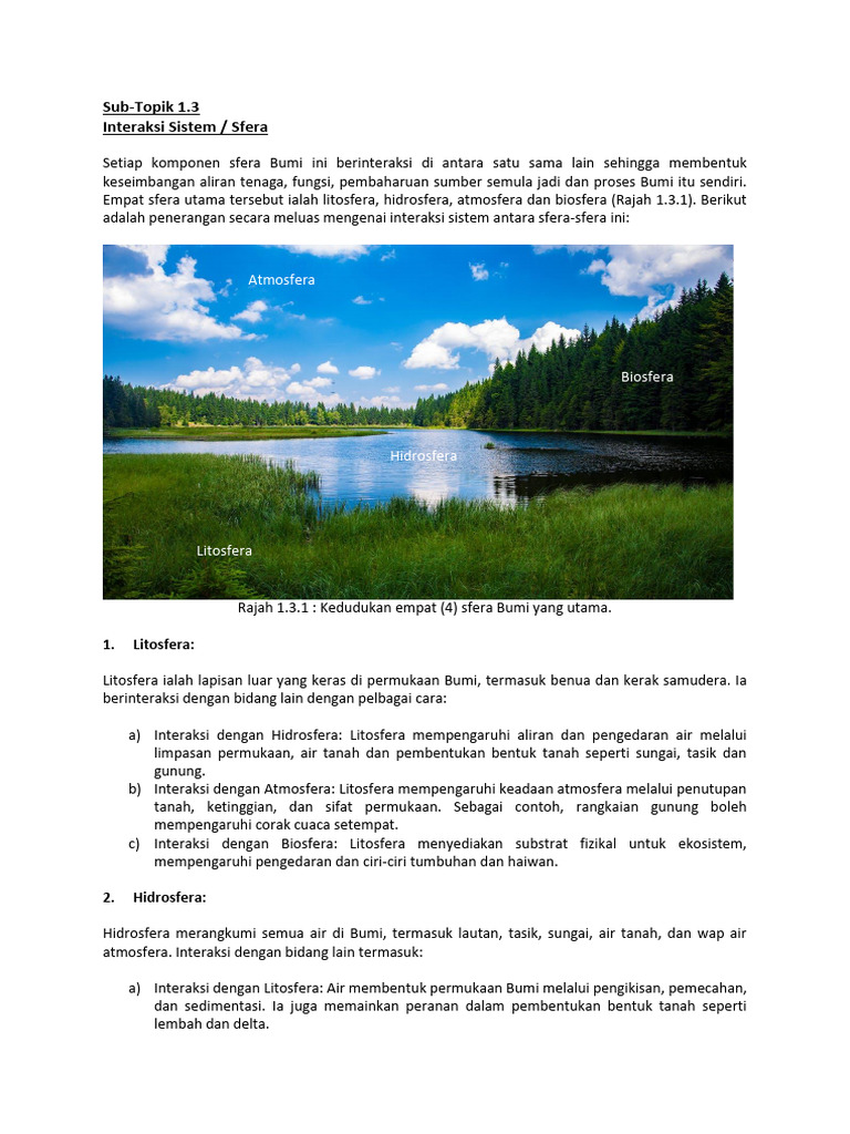 1.3 Interaksi Sistem - Sfera | PDF