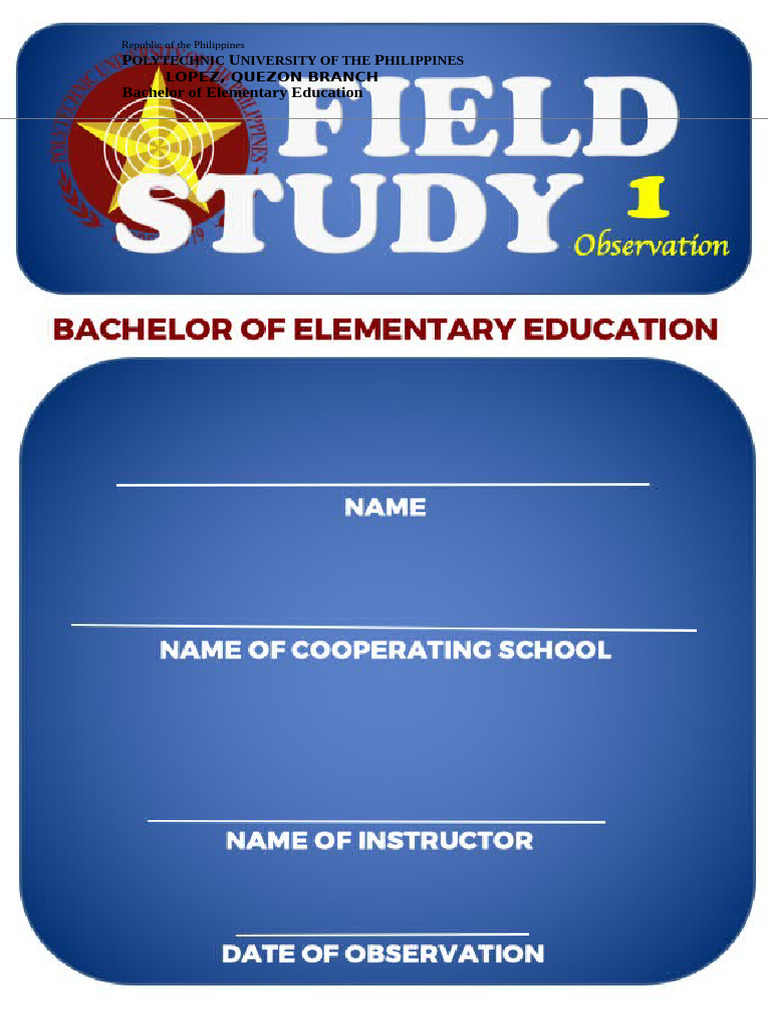 FIELD STUDY 1 Episode 2 | PDF | Learning | Temperament