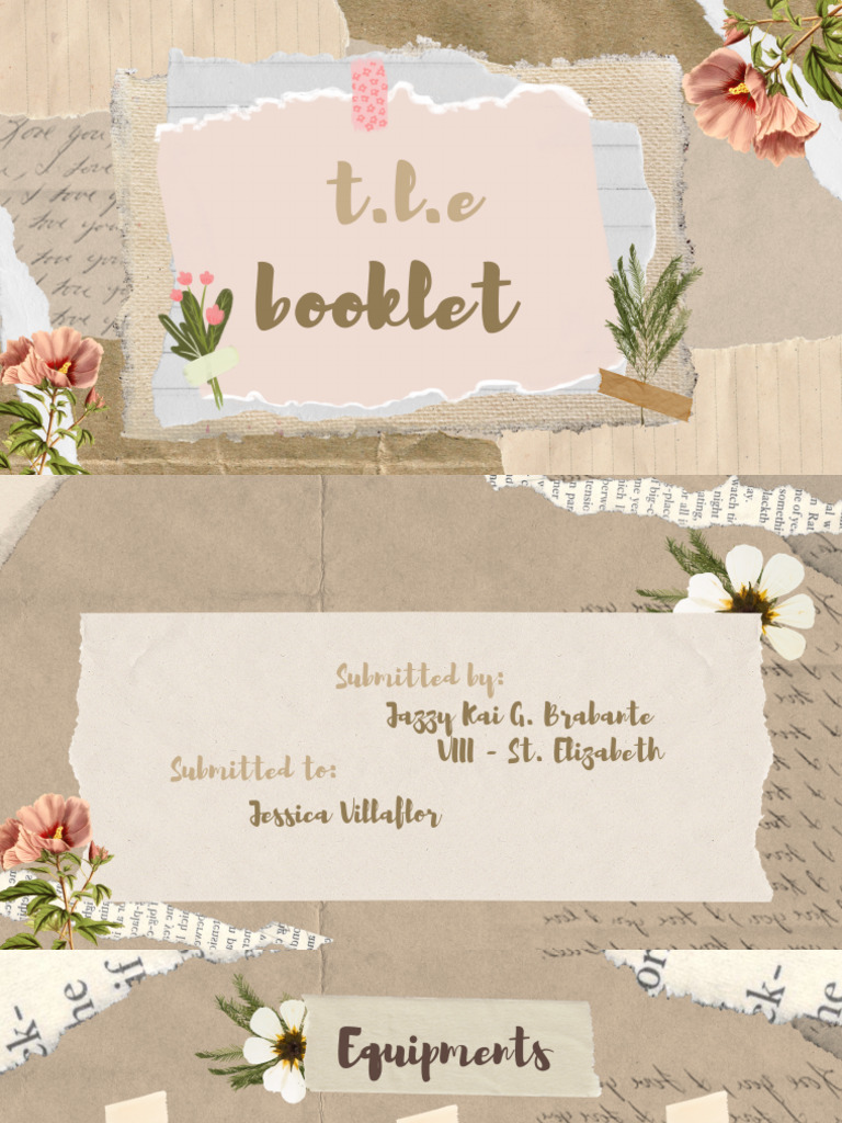 Tle Booklet Ni Jazzy Pdf