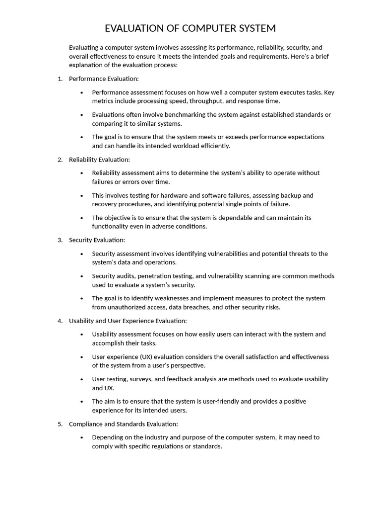 Mehul Computer Evaluation | PDF | Usability | Computer Security