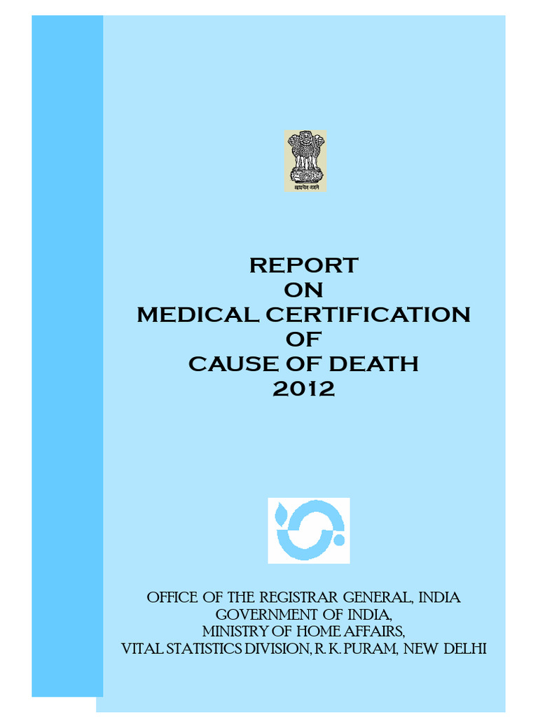 Annual Report On MCCD 2012 | PDF | Medical Specialties | Medicine