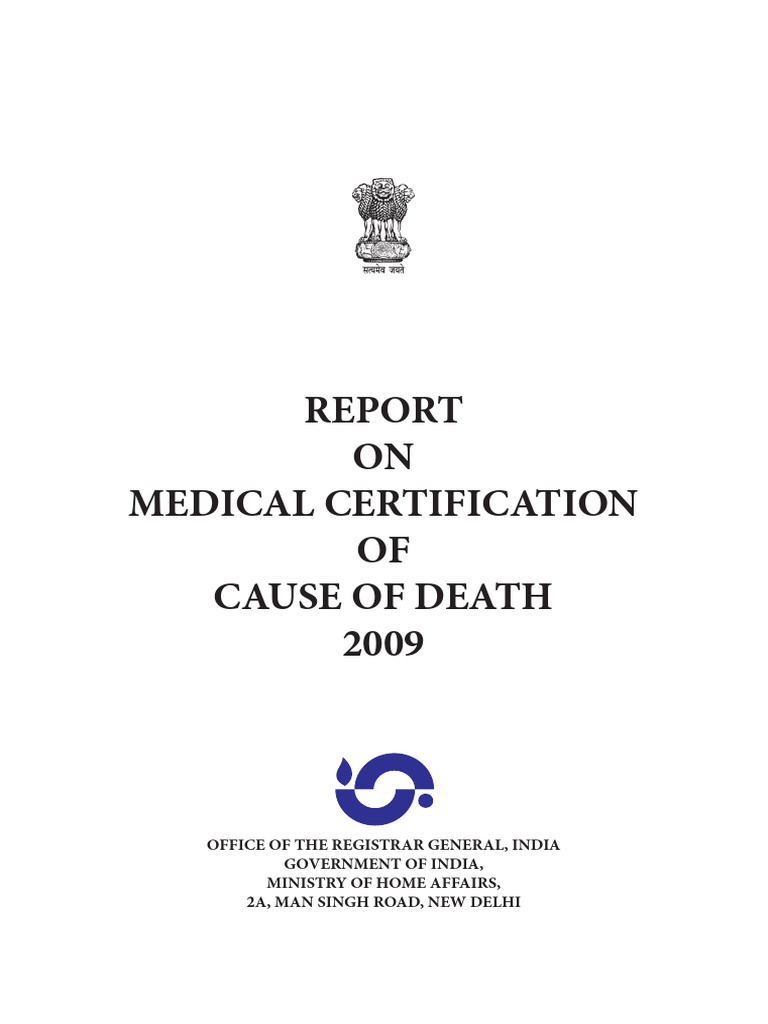Annual Report On MCCD 2009 | PDF | Diseases And Disorders | Clinical ...