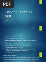 Cervical Spine Goniometry Guide | PDF | Vertebral Column | Vertebra