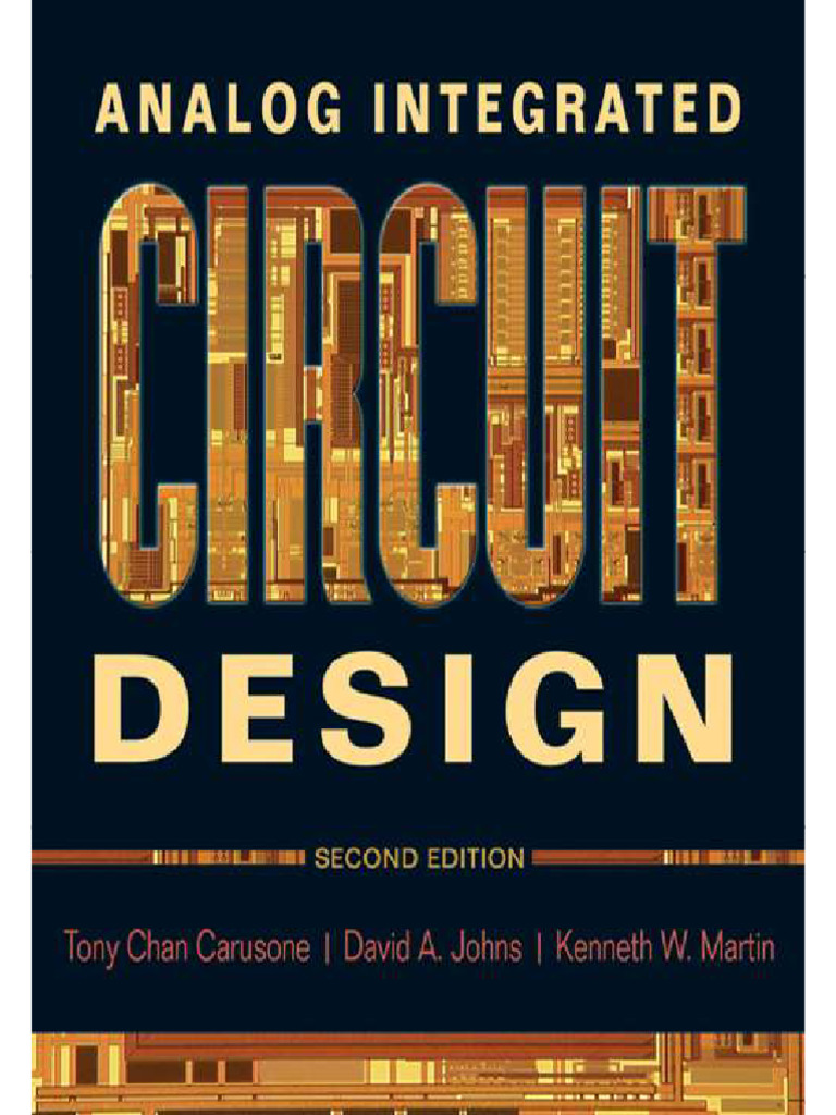 Tony Carusone Analog Integrated Circuit | PDF