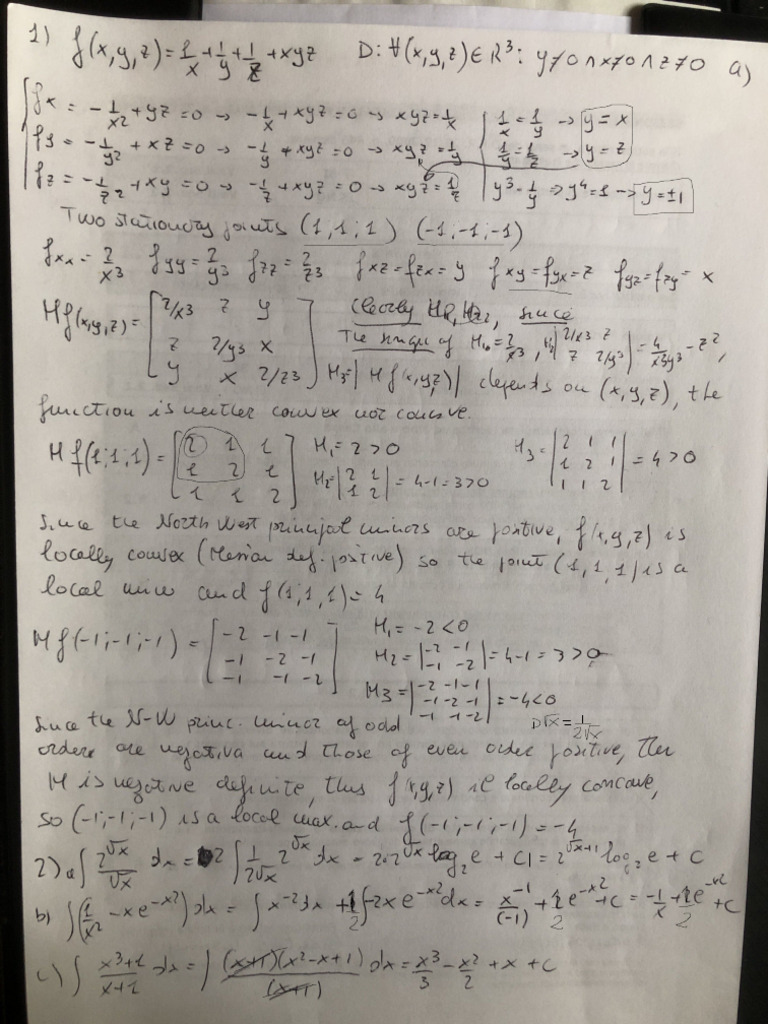 3rd MDT Mock I Solutions | PDF