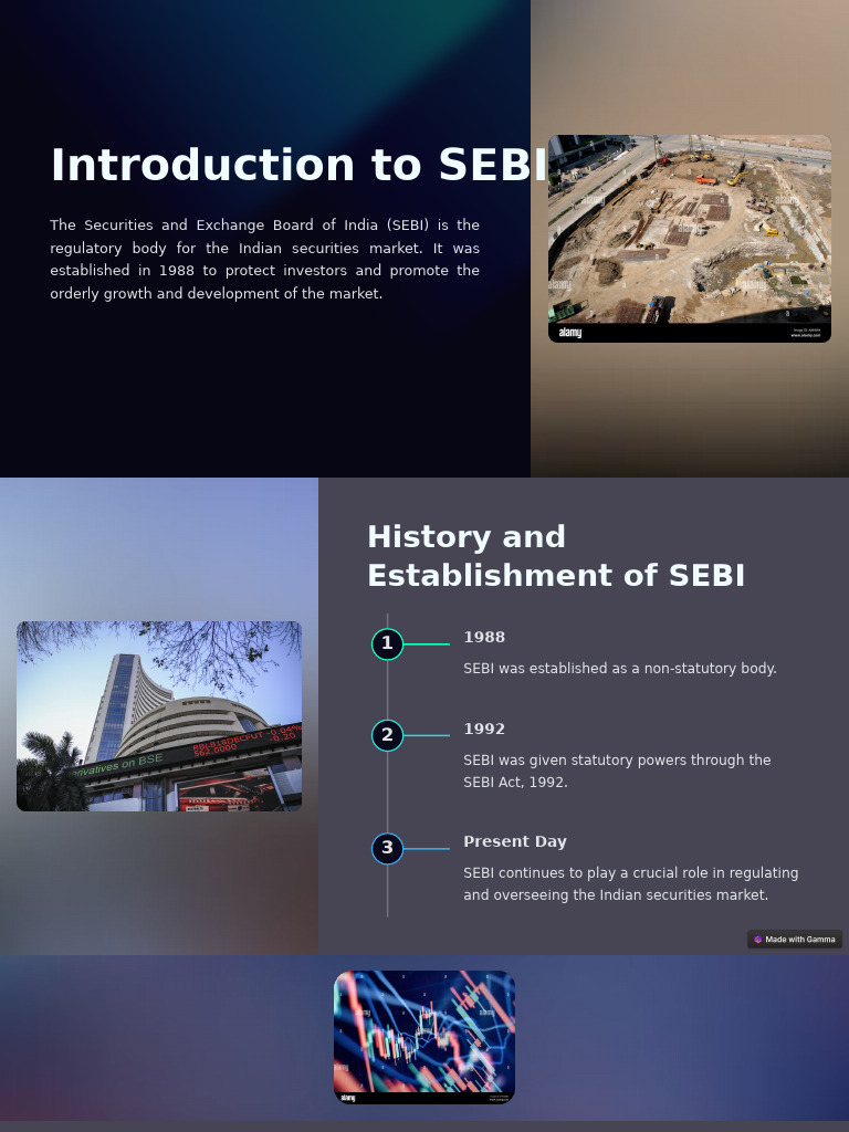 Introduction To SEBI | PDF | Securities (Finance) | Insider Trading